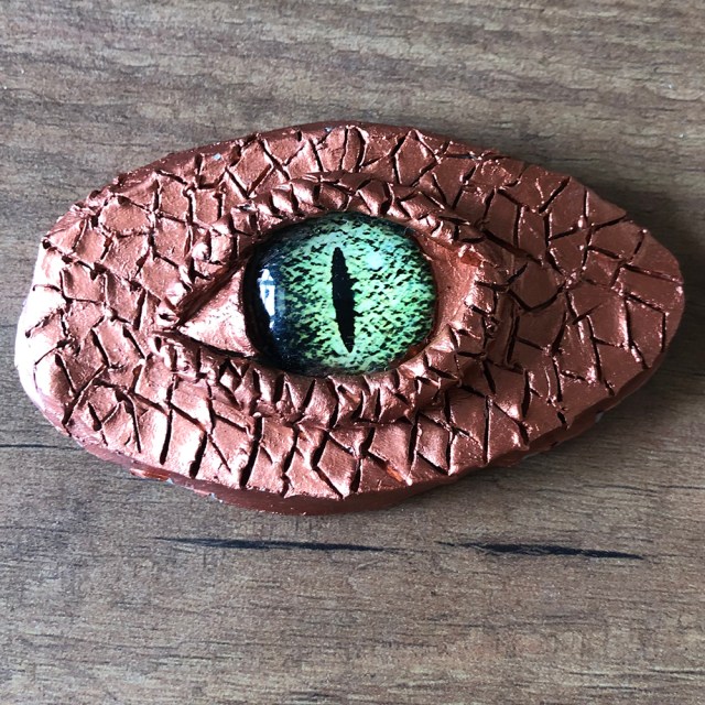 Clay Dragon Eyes – Lottie Makes