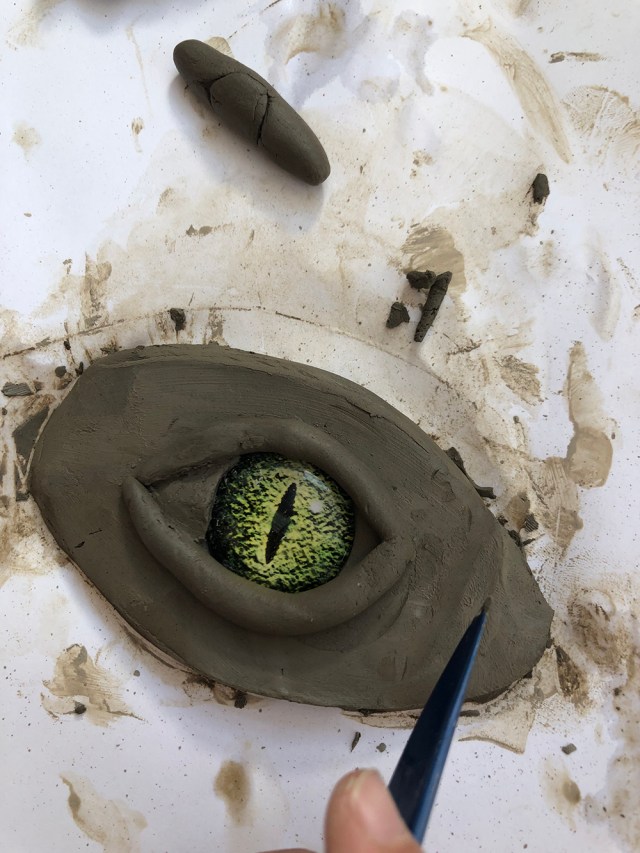 Clay Dragon Eyes – Lottie Makes