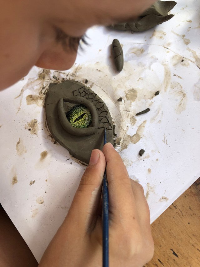 Clay Dragon Eyes – Lottie Makes