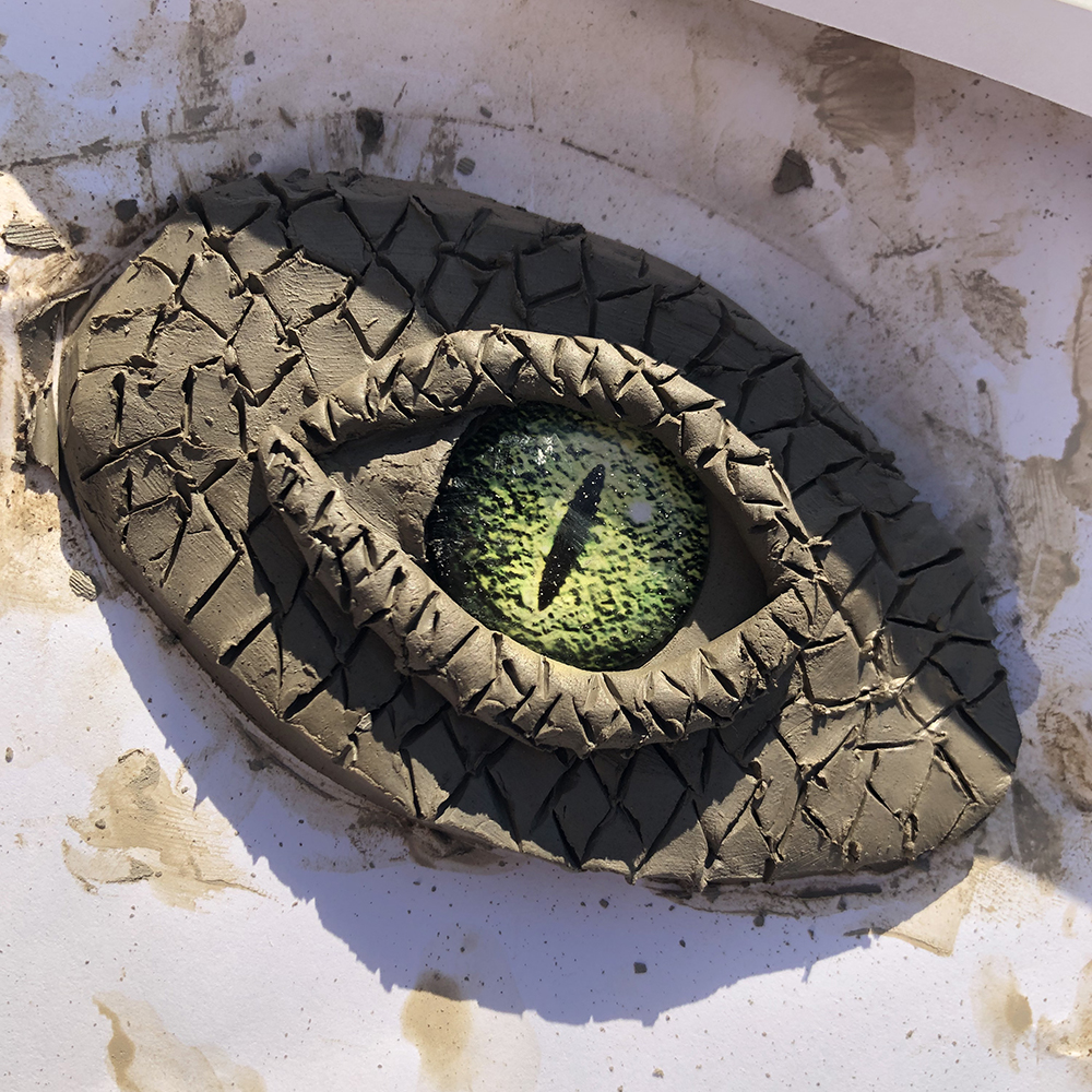 Clay Dragon Eyes – Lottie Makes