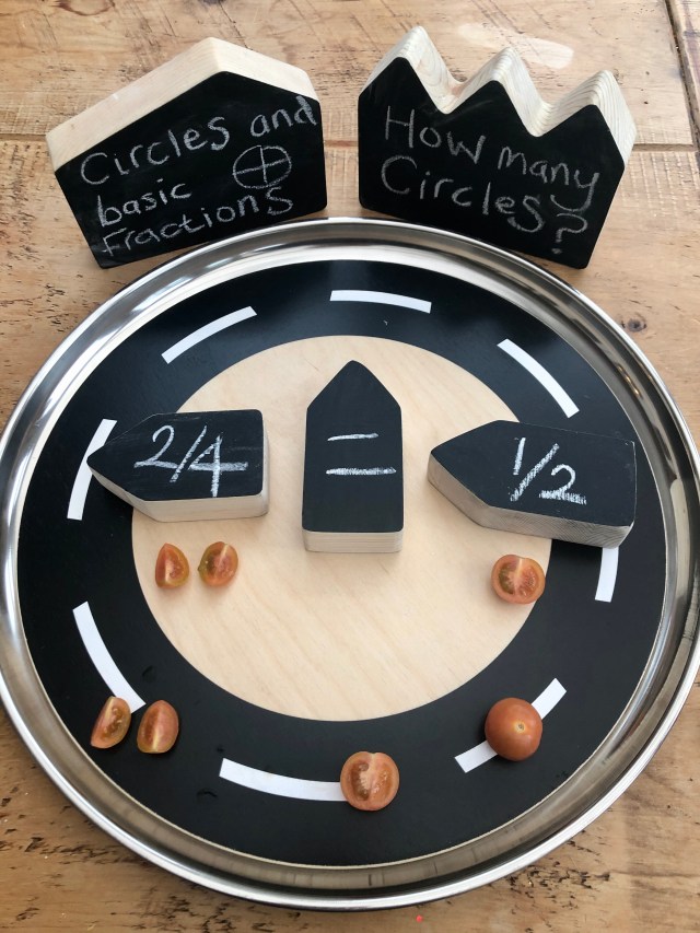 Exploring Circles and Basic Fractions – Lottie Makes