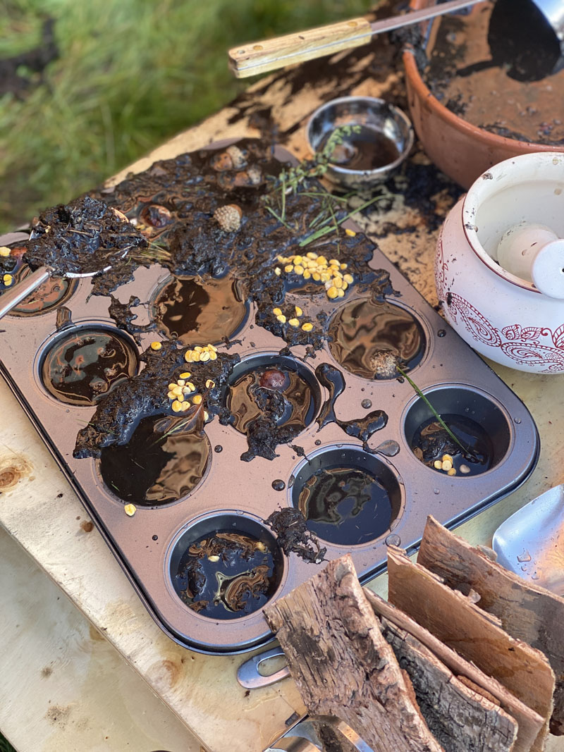 14 fun mud kitchen activities to promote learning through play – Lottie ...